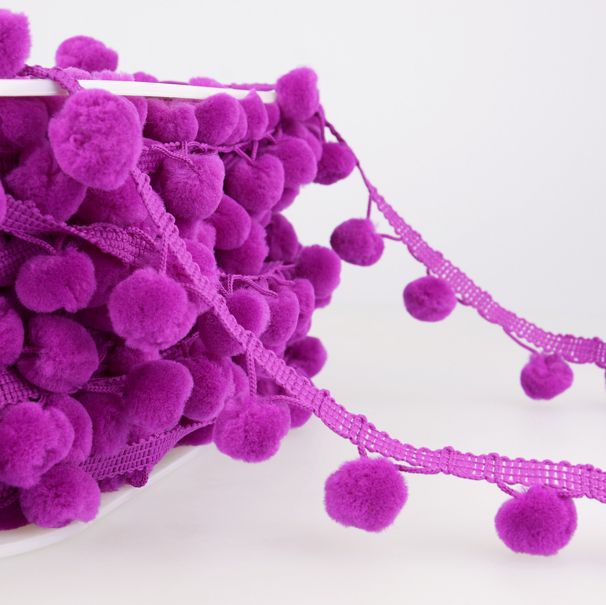 Plum Pom Pom Trim – Hannah Bass