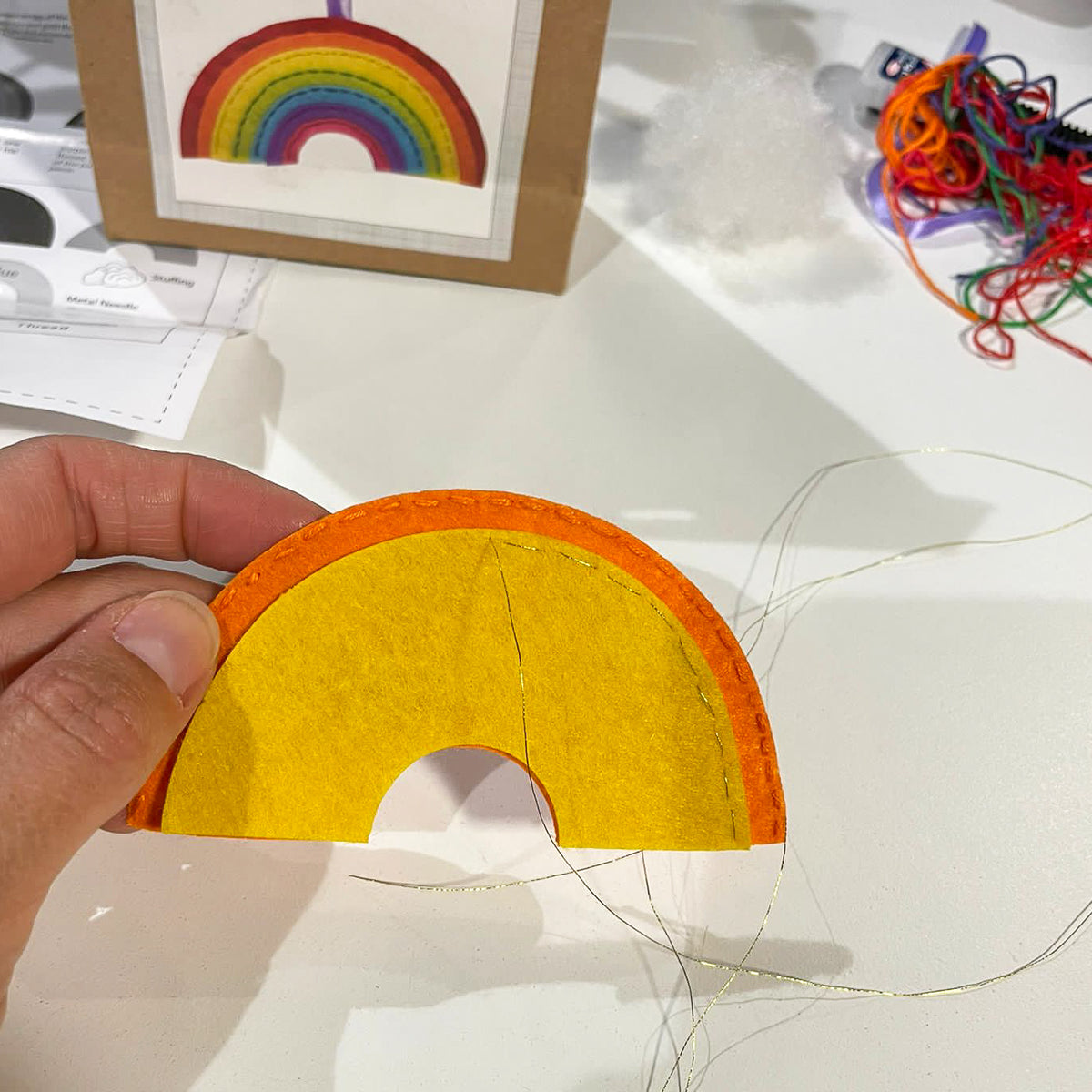 Rainbow Felt Kit – Hannah Bass