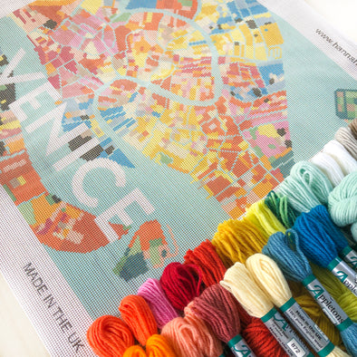 Venice City Map Needlepoint Kit – Hannah Bass