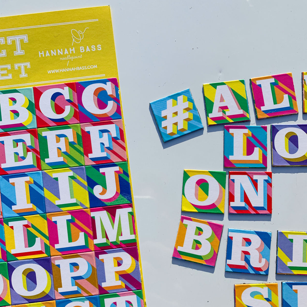 Alphabet Magnet Set – Hannah Bass