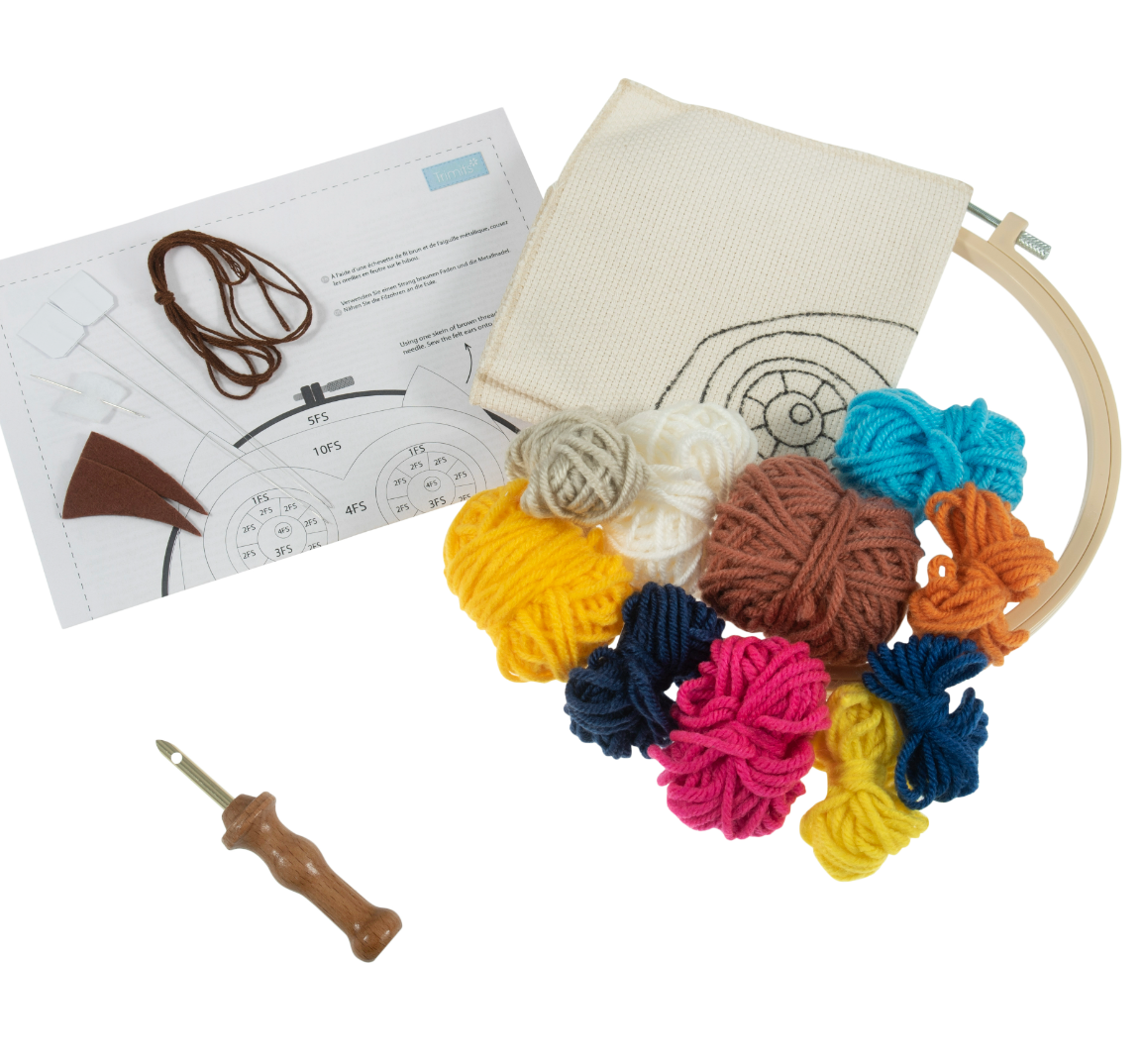 Owl Punch Needle Kit – Hannah Bass