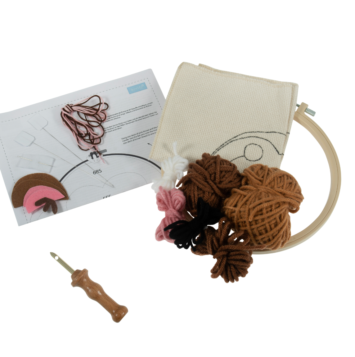 Monkey Punch Needle Kit – Hannah Bass