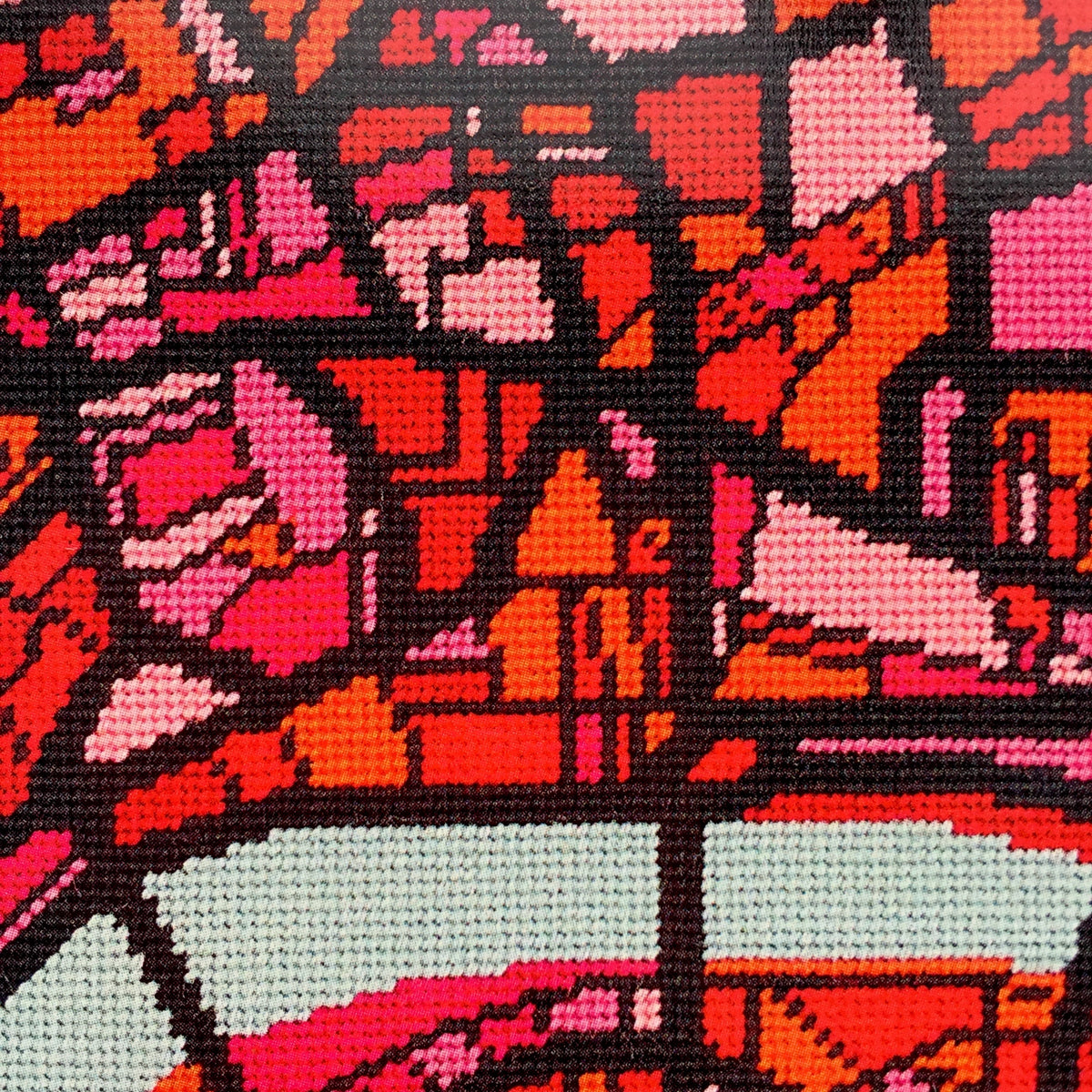 London Bright City Map Greeting Card – Hannah Bass